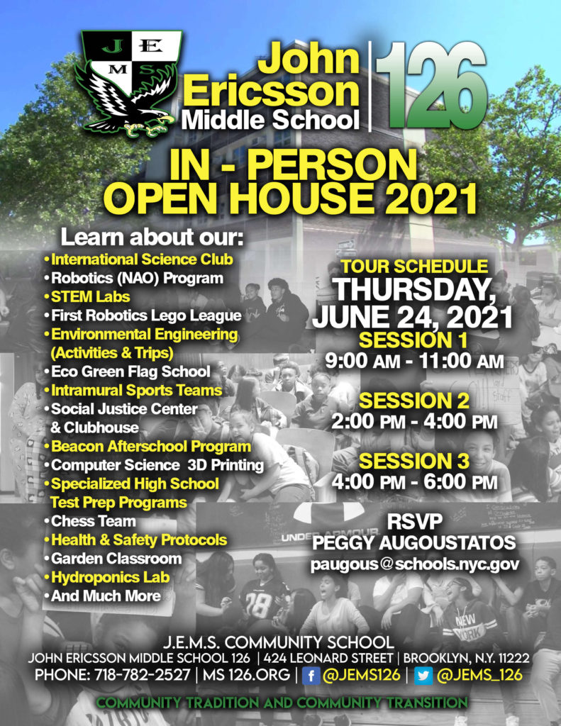 John Ericsson | Middle School 126